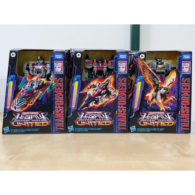 Transformers Legacy United Vector Prime / Starscream / Silverbolt ...