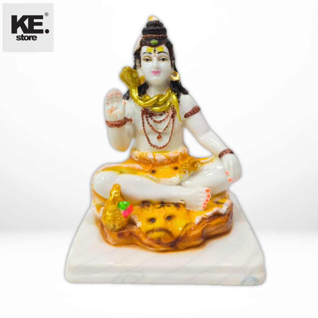 Lord Shiva Statue / Prayer Use /Idol for Home & Office Table | Shopee ...