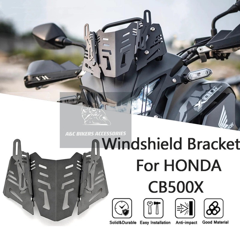 Honda CB500X 2019-2023 Windshield Windscreen Adjustable bracket ...
