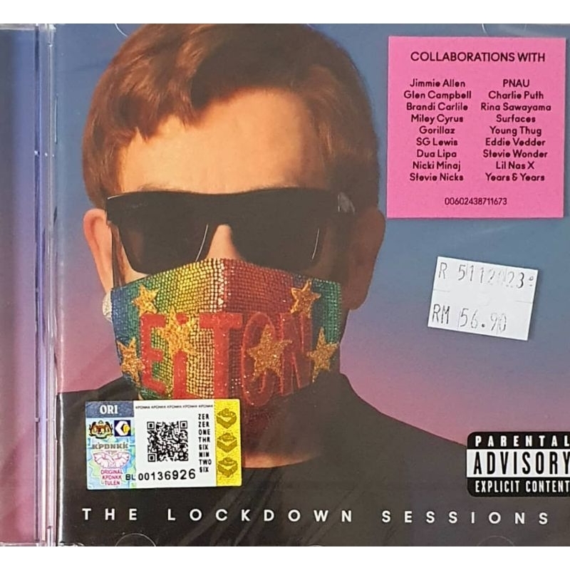 CD Elton John The Lockdown Sessions | Shopee Philippines