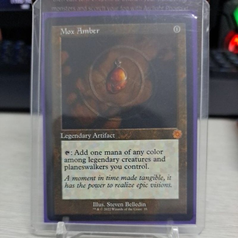 MTG Mox Amber (BRR)(Mythic) | Shopee Philippines