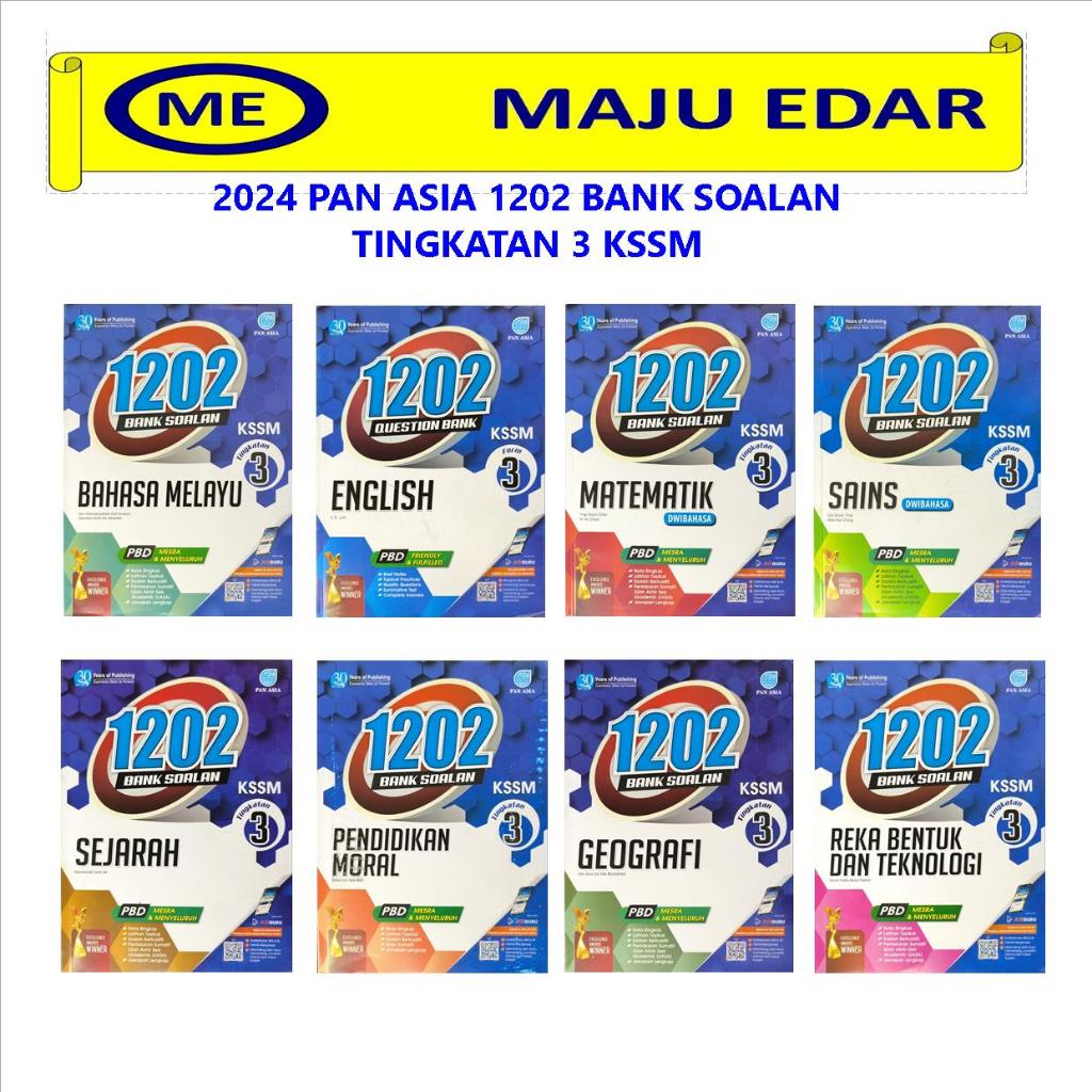 2024 PAN ASIA 1202 QUESTION BANK LEVEL 3 LANGUAGE MALAY ENGLISH ...