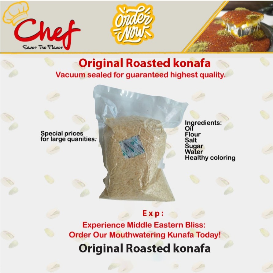 ROASTED KUNAFA CHEF MAK FOR CHOCOLATE FILLING | Shopee Philippines