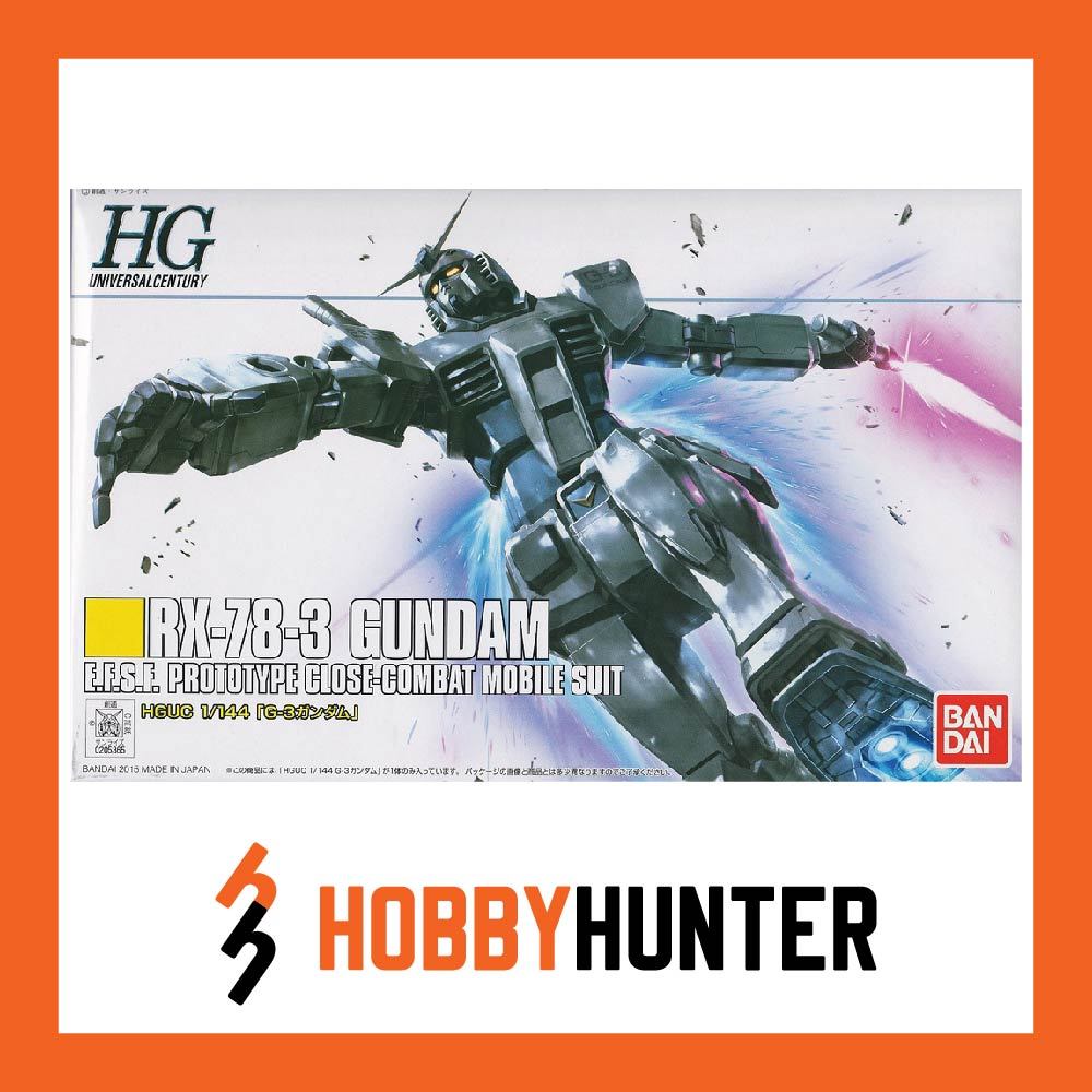 Bandai HGUC RX-78-3 Gundam "G-3" Revive Ver. | Shopee Philippines