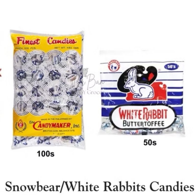 Snowbear/White Rabbit Candies | Shopee Philippines