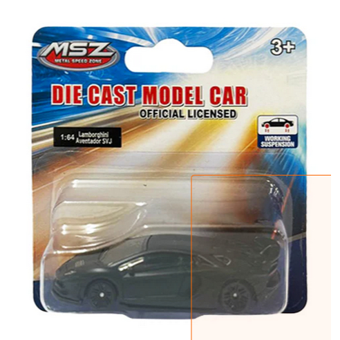 MSZ Metal Speed Zone Die Cast Model Car Lamborghini Aventador SVJ ...