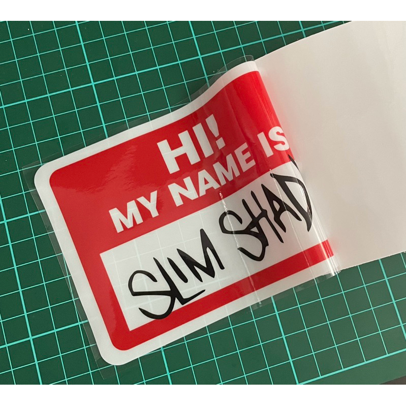 Eminem Slim Shady Iconic Car Sticker | Shopee Philippines