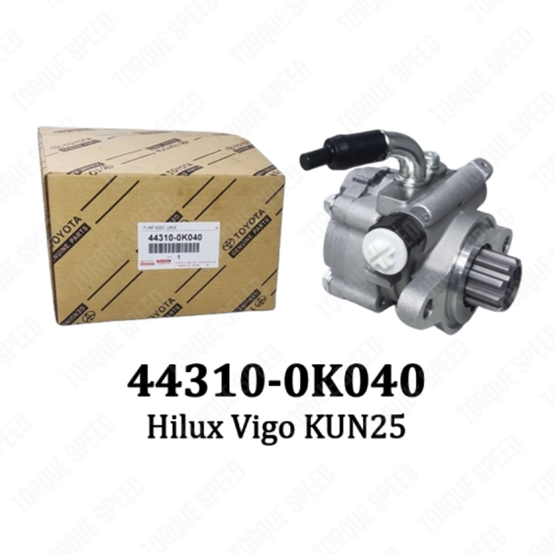 Toyota Power Steering Pump 44310-0K040 Hilux Vigo KUN25 | Shopee ...