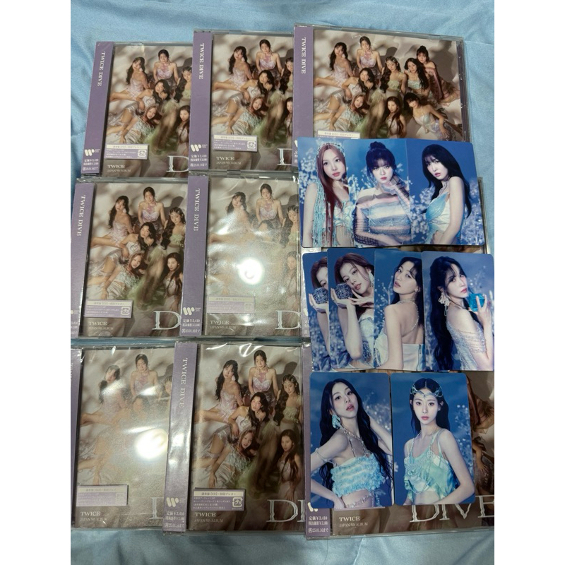 TWICE Japan Single DIVE Official Album Regular Edition with Member ...