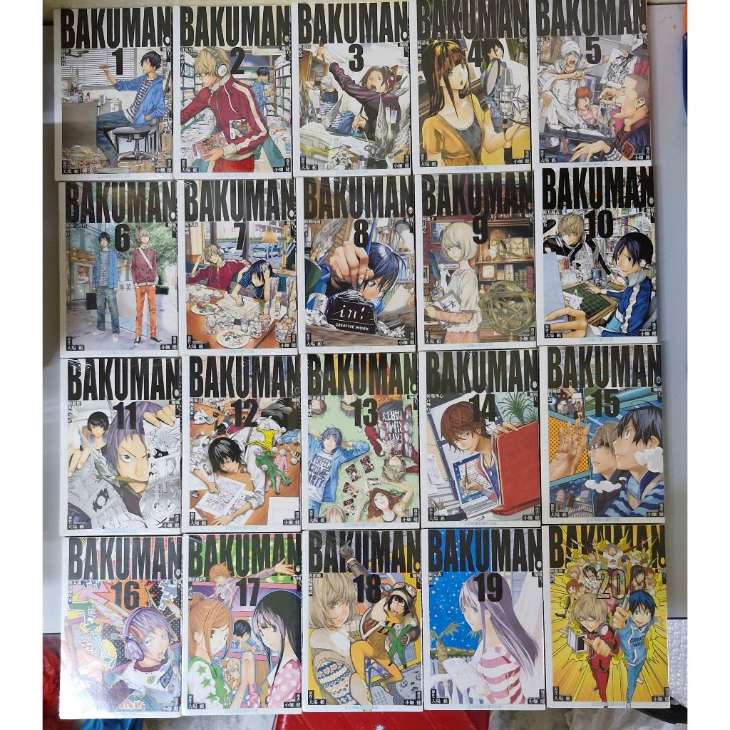 Chinese BAKUMAN BAKUMAN Episode 1-20 End (Taiwan Dongli) | Shopee Philippines