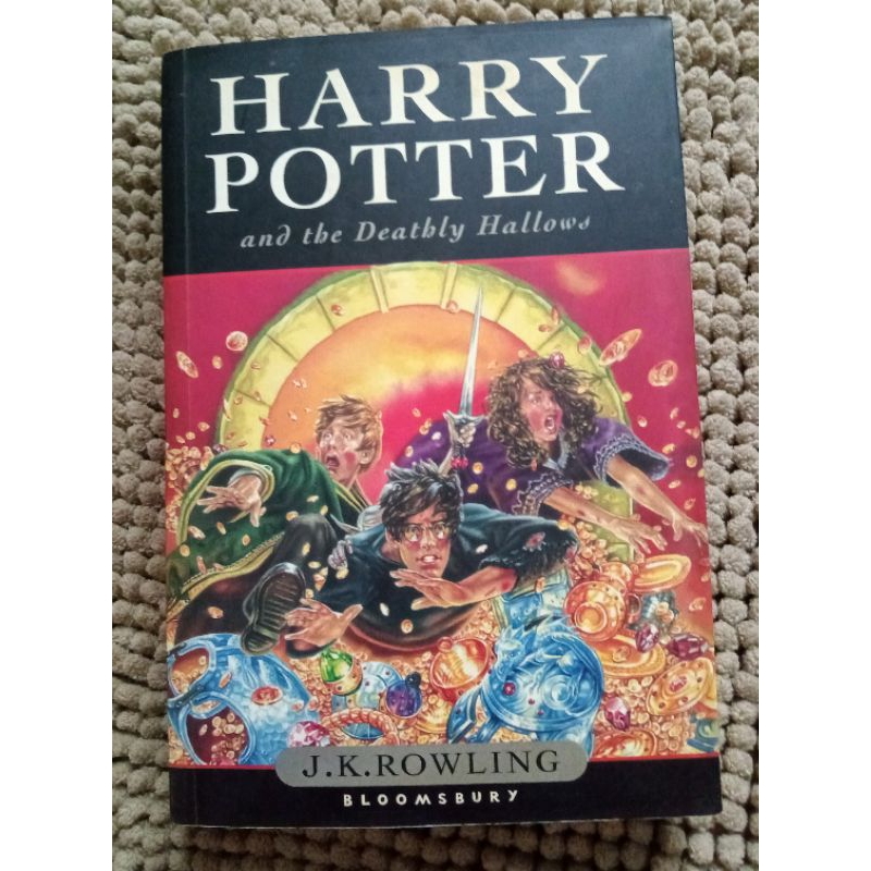 preloved HARRY POTTER AND THE DEATHLY HALLOWS j.k. Rowling | Shopee ...