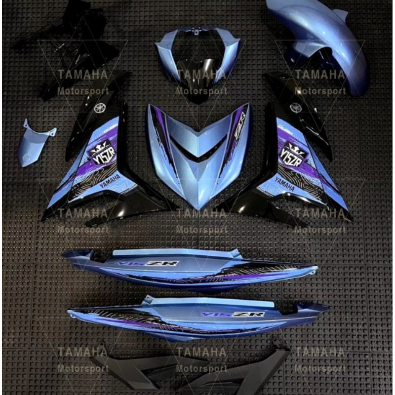 YAMAHA Y15 Y15zr V1 V2 2024 velozi version butterfly grey blue black ...