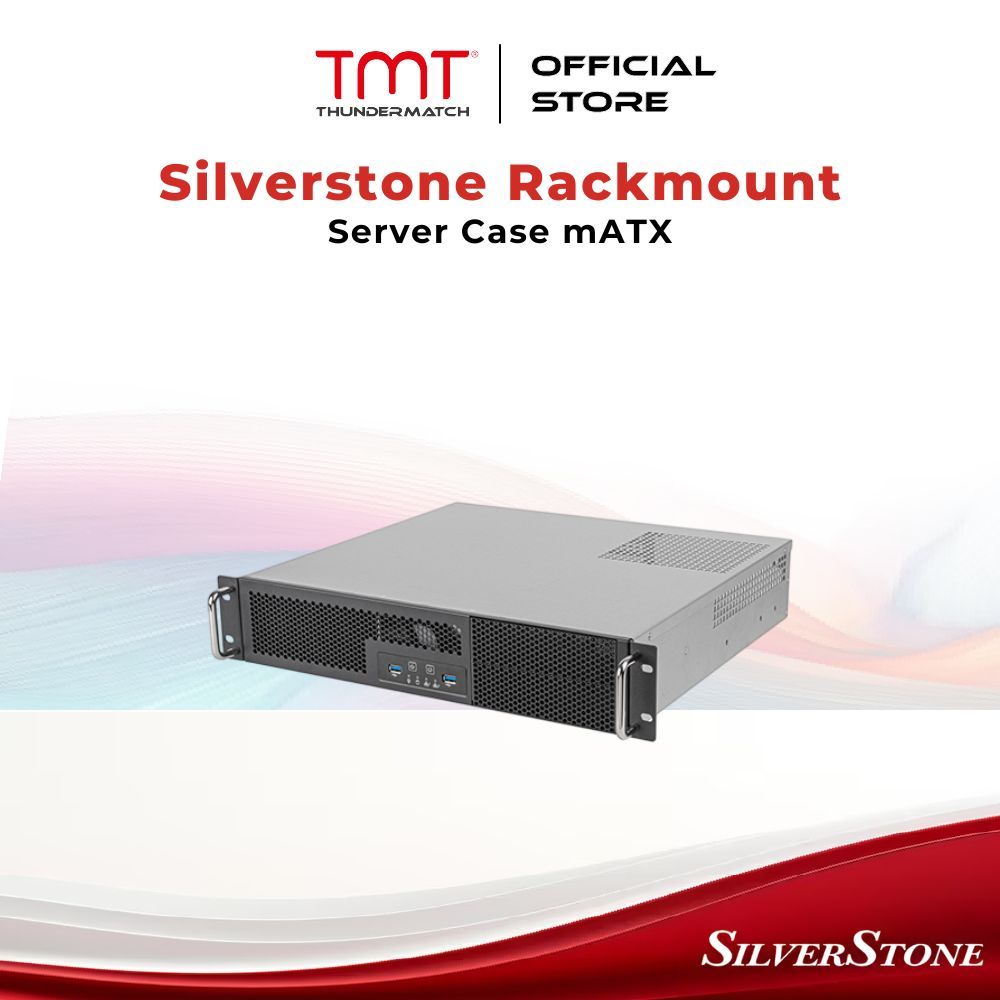 Silverstone RM23-502 Mini 2U Rackmount Server Case mATX | Shopee ...