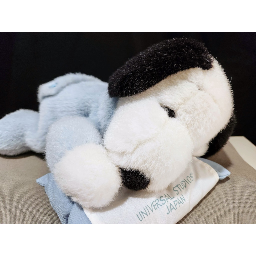 UNIVERSAL STUDIOS JAPAN Snoopy in Blue Pyjamas Plush Toy | Shopee ...