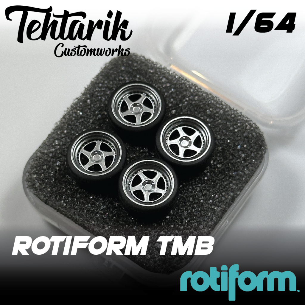 Rotiform TMB Resin Rims 1:64 Scale 9mm 10mm | Shopee Philippines