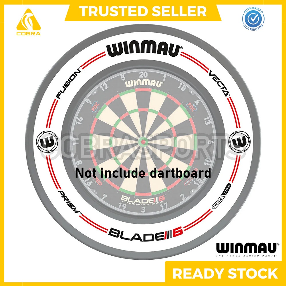 Winmau Blade 6 Pro-Line White Dartboard Surround (4449) | Shopee ...