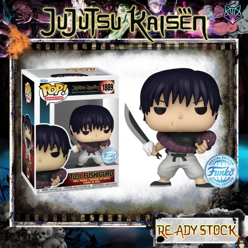 Funko POP ! Anime Jujutsu Kaisen Toji Fushiguro Special Edition ...