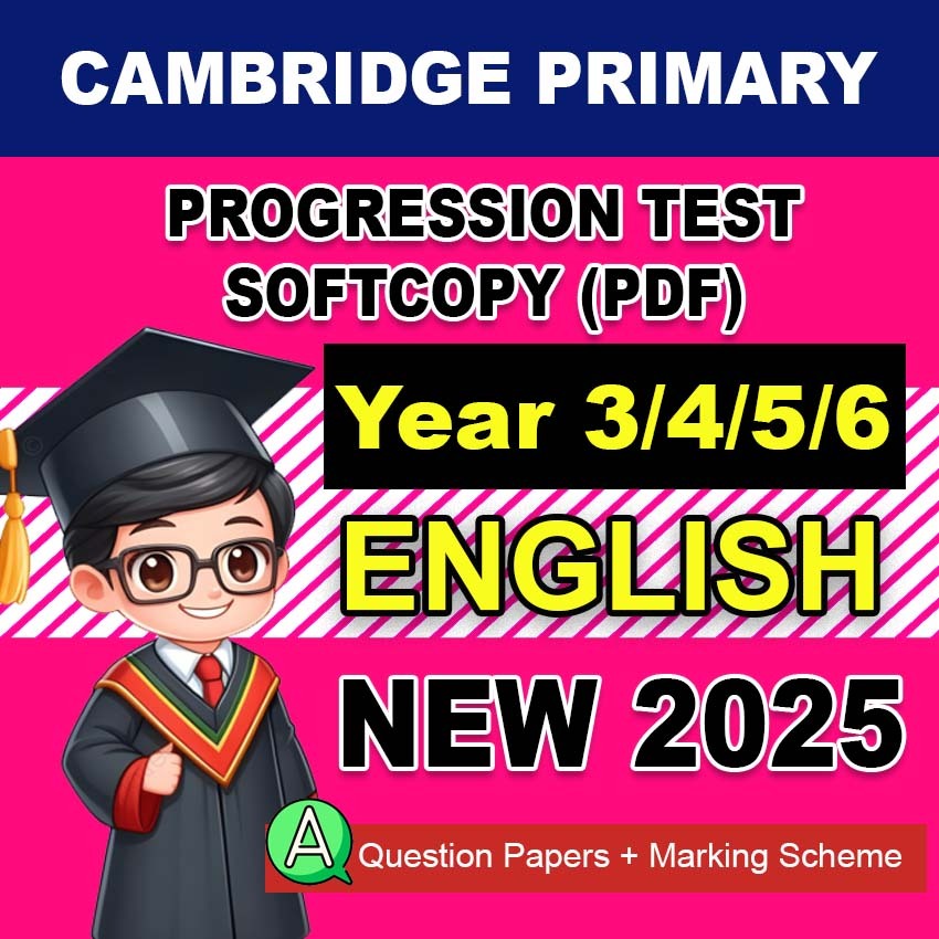 PTE [LATEST 2025] Cambridge PRIMARY Progression Test English + Answers ...