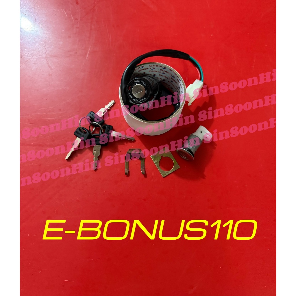 SYM E-BONUS110 Main Switch Assy Set kunci suis moto ebonus110 e ...