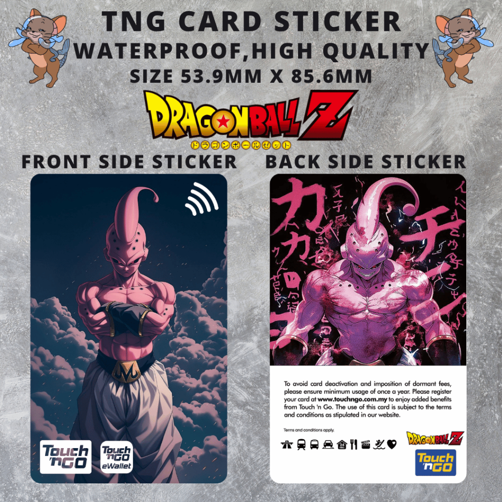 Dragon Ball Buu -Access Card/Touch ‘n Go TNG Card/Banapassport/ATM ...