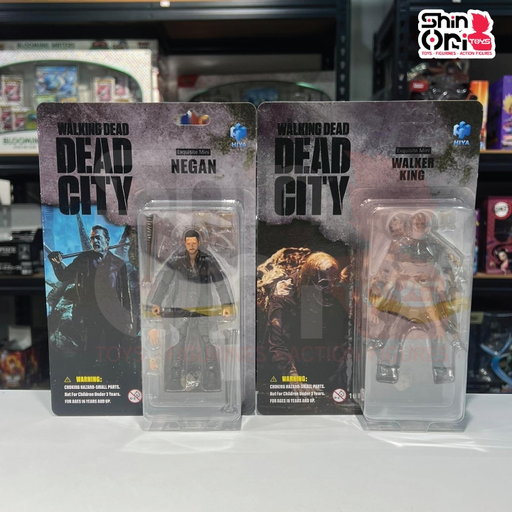 HIYA MINI The Walking Dead Dead City of the Walking Dead Negan & Walker ...