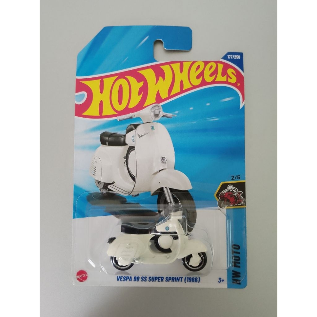 Hot Wheels Vespa 90 SS Super Sprint 1966 | Shopee Philippines