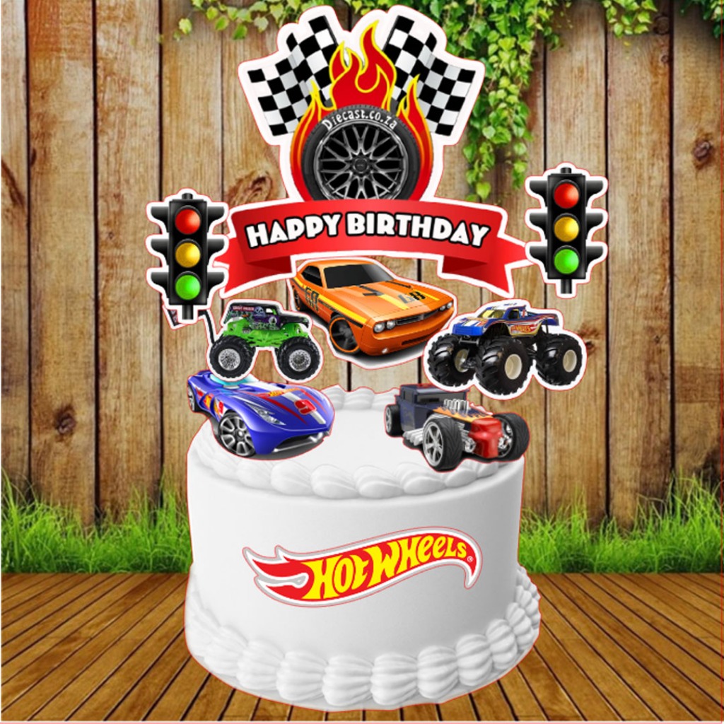 HOT WHEEL CAKE TOPPER 006 | Shopee Philippines
