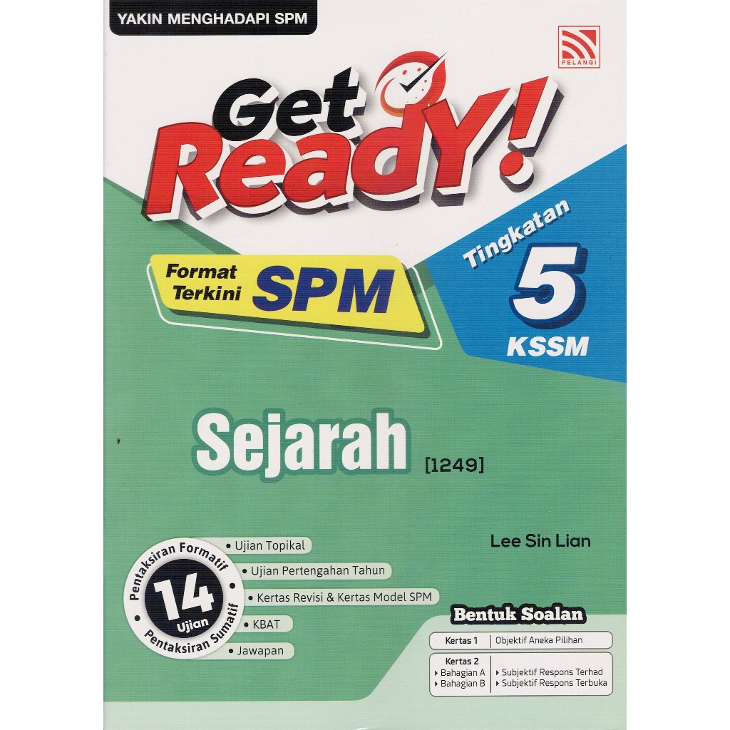 TRAINING BOOK (2025): GET FORMAT SPM HISTORY LEVEL 5 KSSM | Shopee ...