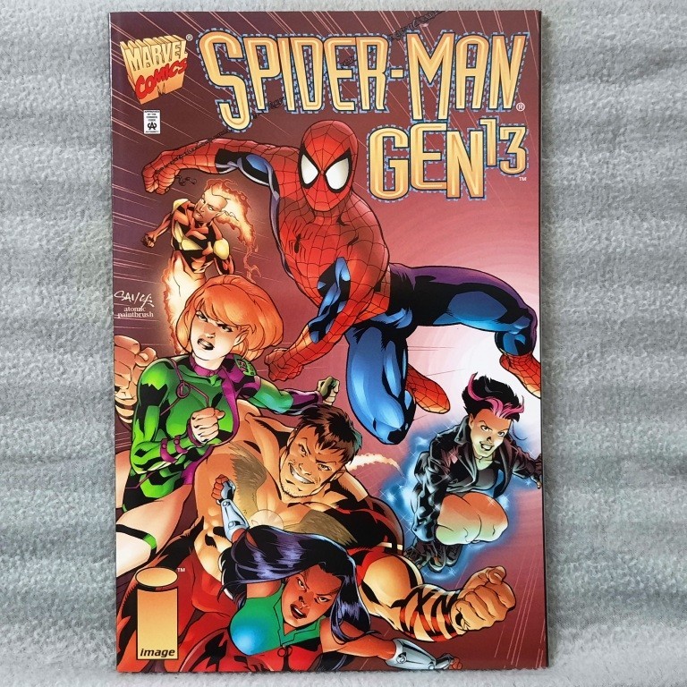 Spider-Man/Gen 13 1 (One-Shot Marvel/Image/Wildstorm Comics) Peter ...