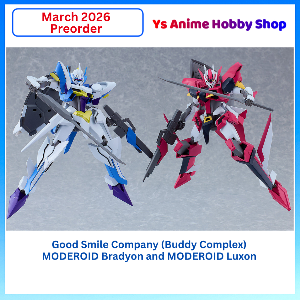 Good Smile Company Moderoid Braydon Luxon Buddy Complex Mecha Figure ...