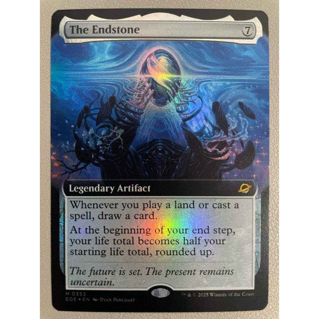 MTG:Edge of Eternities (EOE) M0353 - The Endstone (Extended Foil ...