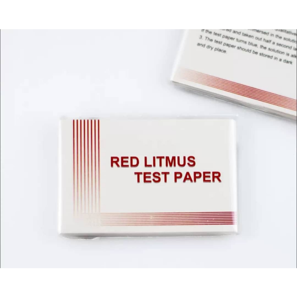 MERAH Litmus Paper Red/Red Litmus Paper (80pcs) | Shopee Philippines