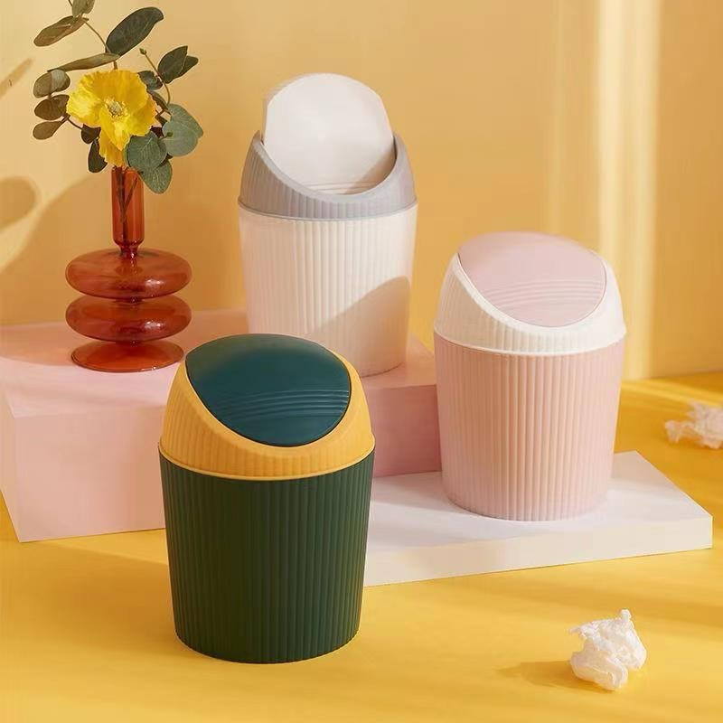 Garbage Can Adsorption Wastebasket Living room Trash Can bathroom ...