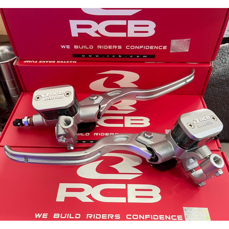 RCB 14MM BRAKE MASTER PUMP E3 LH & RH -SILVER | Shopee Philippines