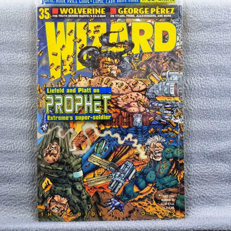 Wizard the Comics Magazine 35 (Wizard Publications I-P) Prophet ...