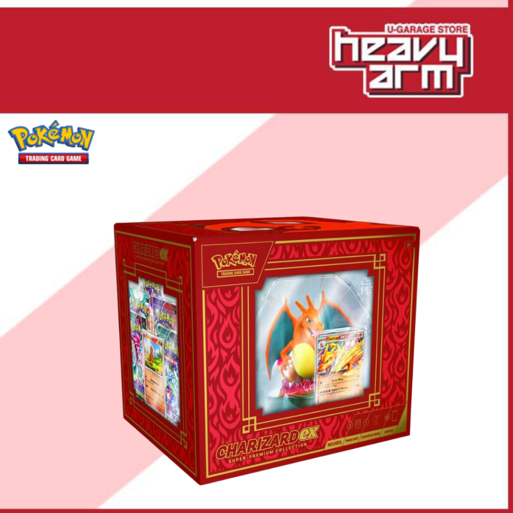 Pokemon TCG Charizard Ex Super Premium Collection Pokémon Charizard ...