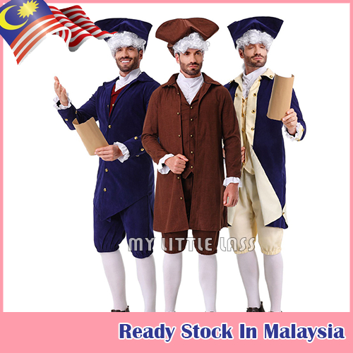 MYLITTLELASS Adult Men Royal Cosplay Europe Prince Alexander Hamilton ...