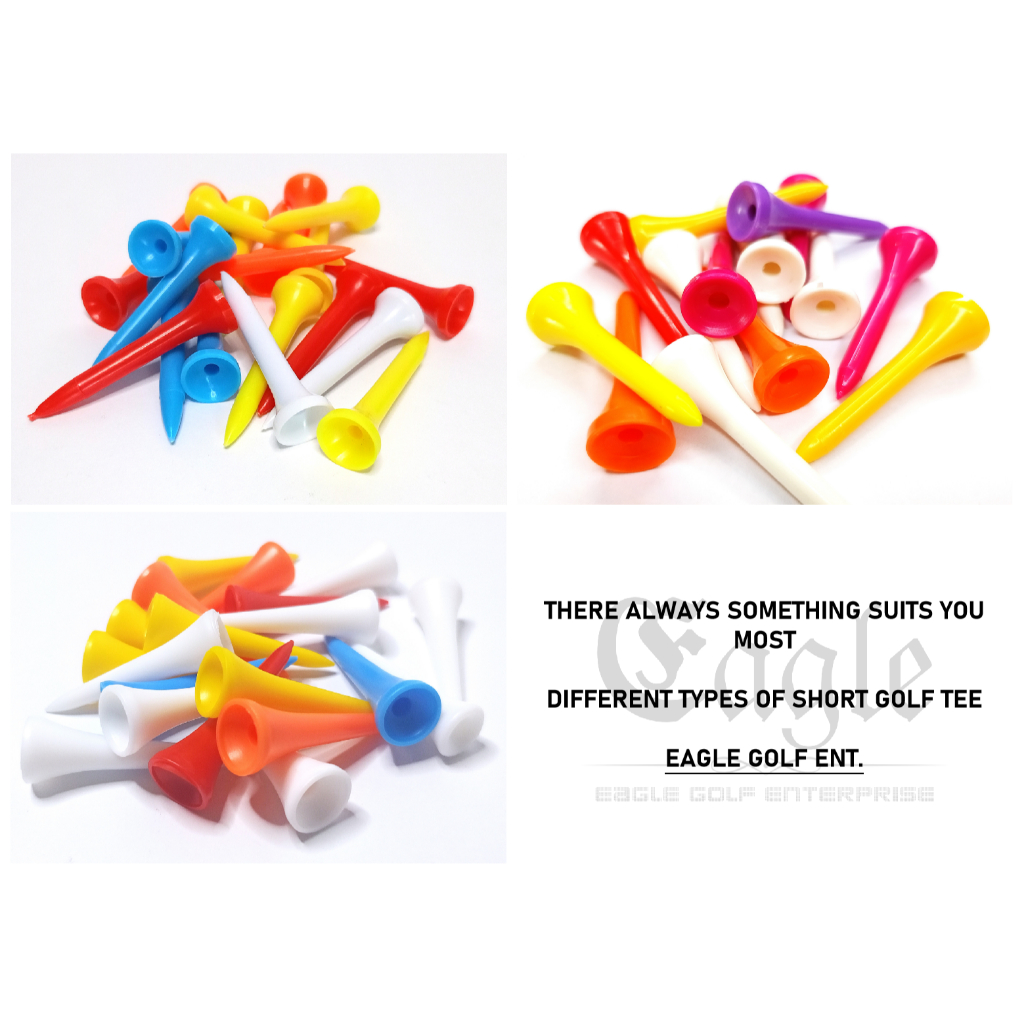 Varieties of 42mm Golf Short Tee Pack (20 Pcs) | Shopee Philippines