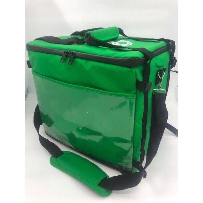 Green Food Delivery Bag Sling Beg bag upgrade version Sling beg thai ...