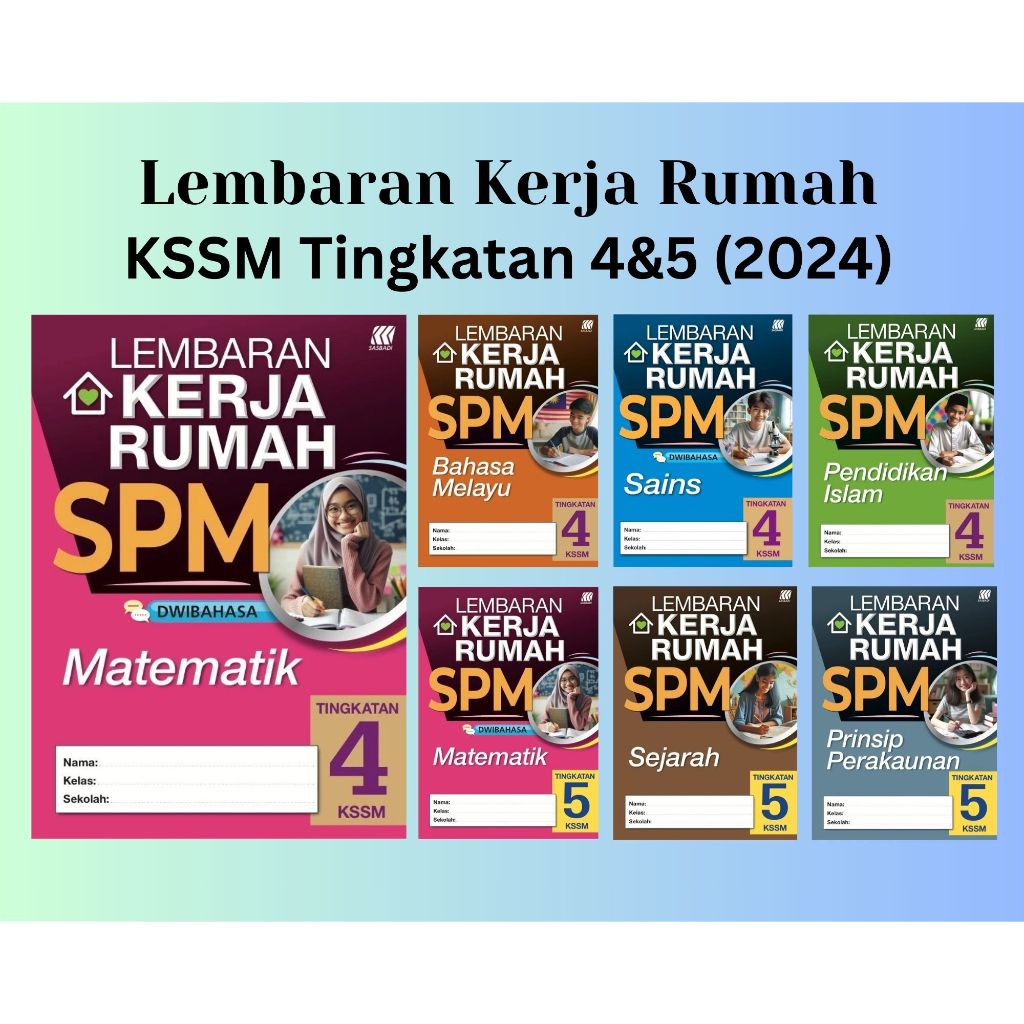 Sasbadi - SPM KSSM Form 4&5 Homework Sheet (2024) | Shopee Philippines