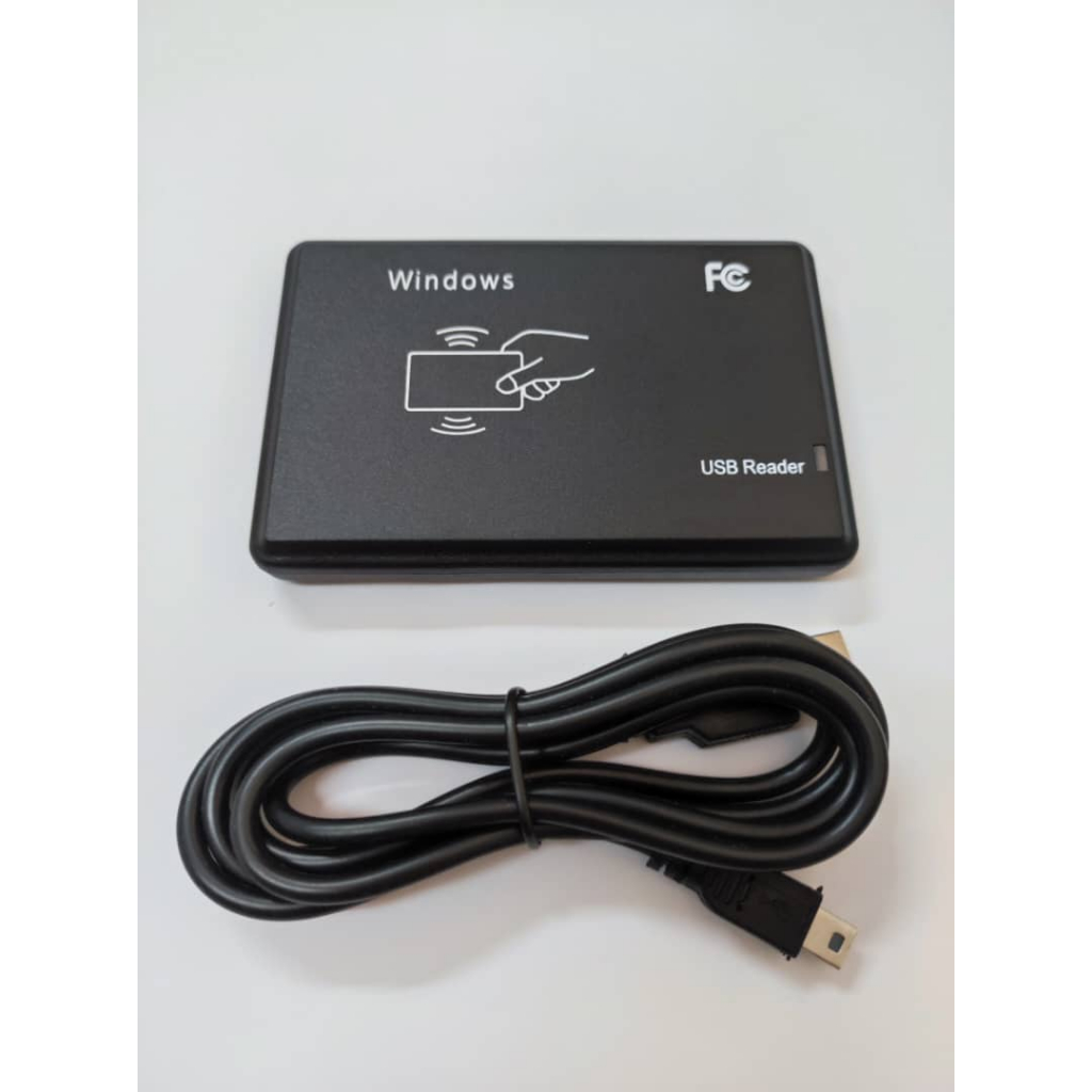 13.56MHz (IC) USB Mifare Smart RFID Card Reader (18 Digit) | Shopee ...