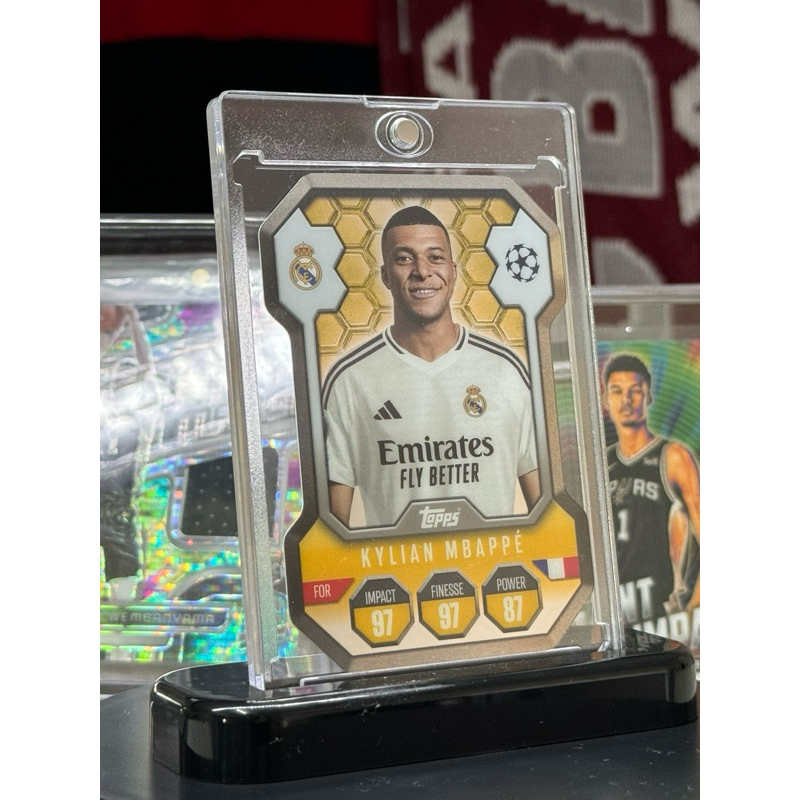 Kylian Mbappe Shield Chrome 2024/2025 Match Attax | Shopee Philippines