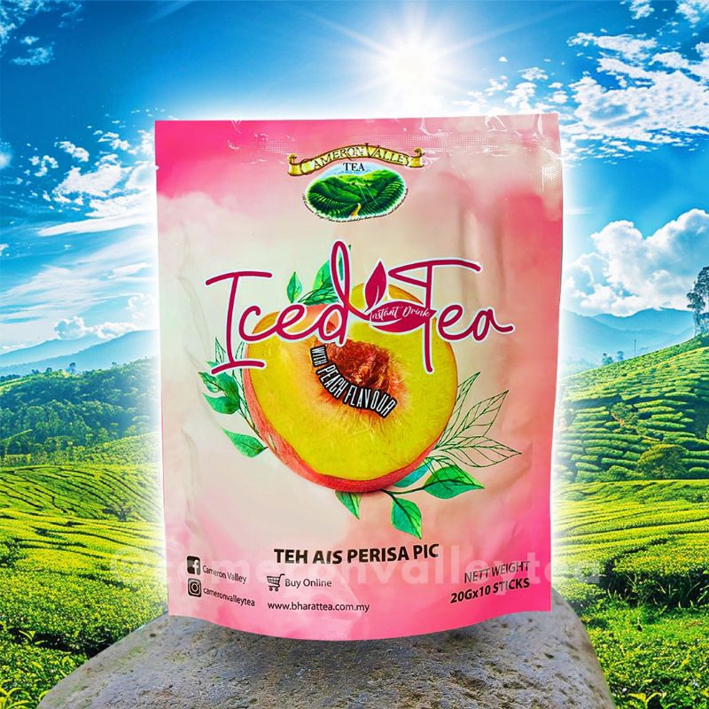 CAMERON VALLEY TEA INSTANT ICED PEACH TEA TEH AIS PERISA PEACH | Shopee ...