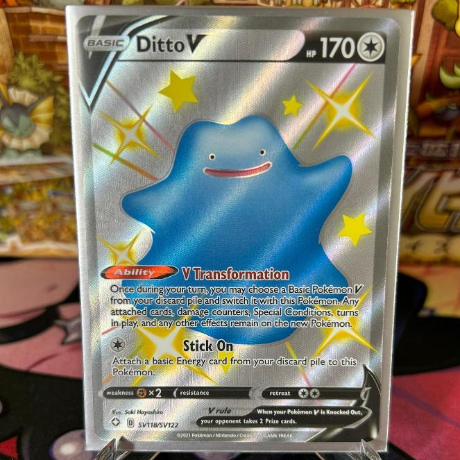 Pokemon TCG - SWSH Shining Fates Shiny Vault - Shiny Vs - Ditto, Lapras ...