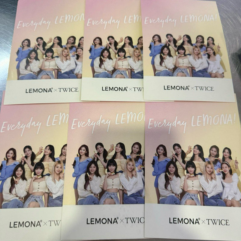 TWICE Lemona Official Postcard Set | Shopee Philippines