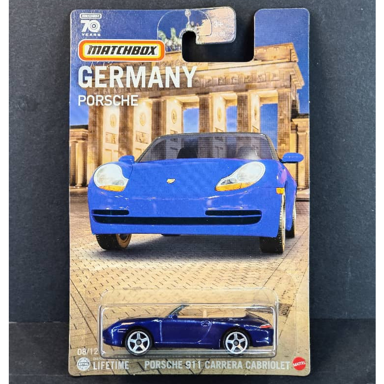 Matchbox Porsche 911 Carrera Cabriolet (GERMANY Series) | Shopee ...