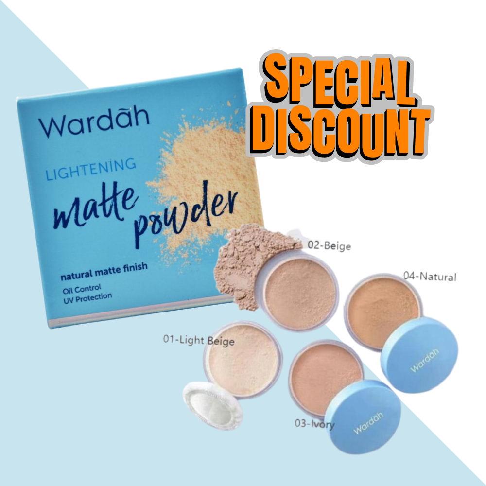 WARDAH LIGHTENING MATTE LOOSE POWDER 20G | Shopee Philippines