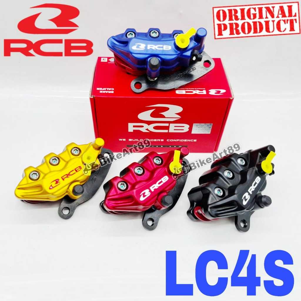 RCB Front Caliper Yamaha LC4S S Series 2 Pot Motor Cover Depan Racing ...