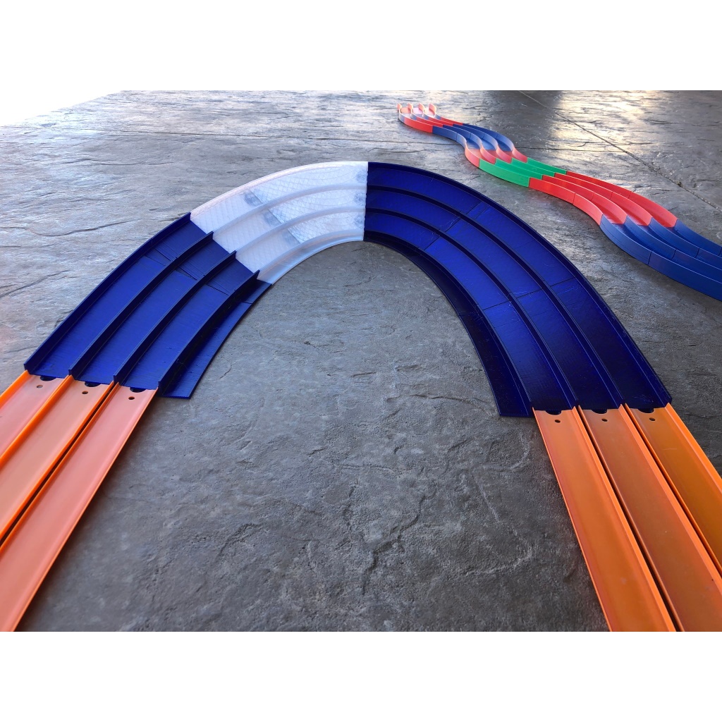 Big 3 Lane 180 Degree Turn for Hot Wheel Track | Shopee Philippines