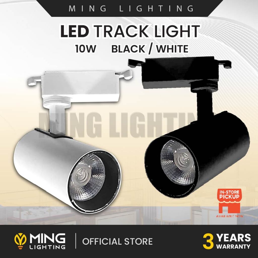 LED Track Light 10W COB Spotlight Ceiling Lighting Spot Tracklight Rail ...